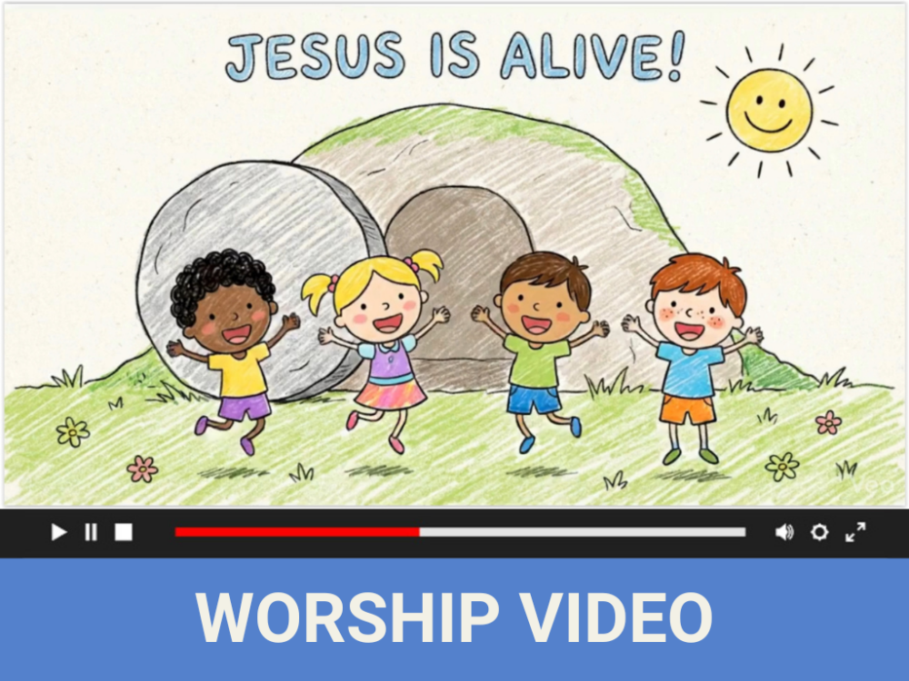 Jesus Is Alive! Worship Song – Video – Deeper KidMin