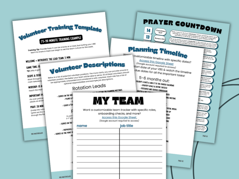 VBS Planning Bundle and Masterclass Replay – Deeper KidMin