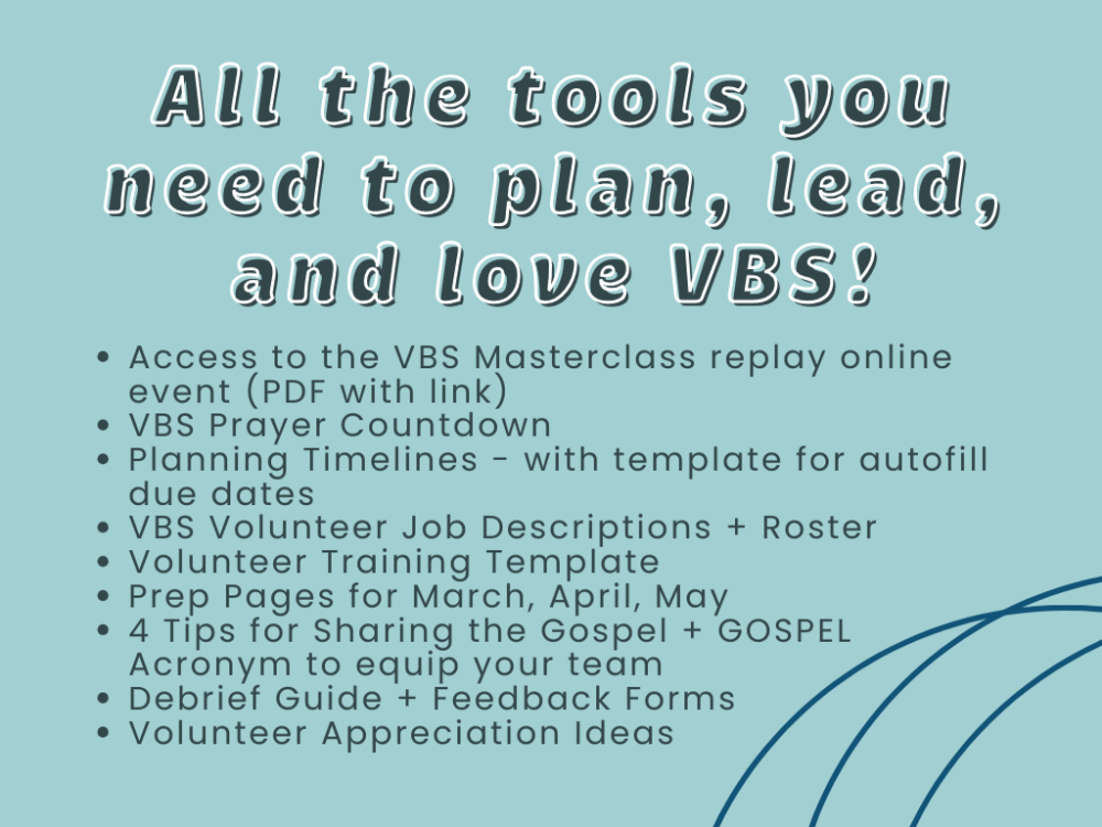 VBS Planning Bundle and Masterclass Replay – Deeper KidMin