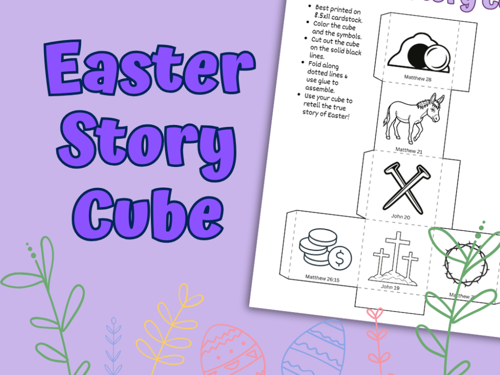 Easter Story Cube for Kids – Deeper KidMin